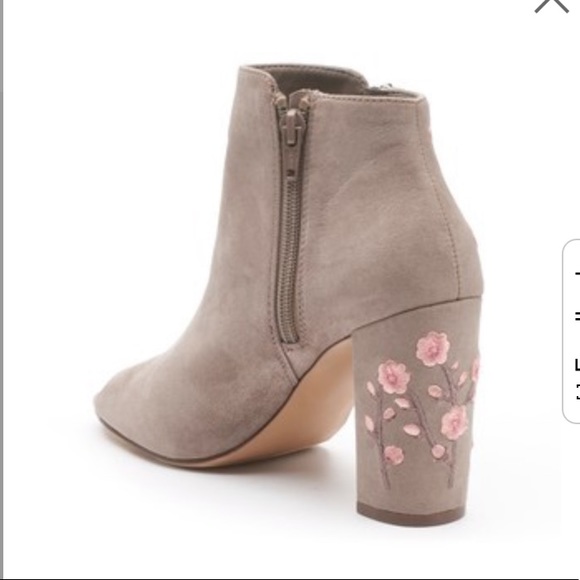 Candie's | Shoes | Candies Floral Peep Toe Ankle Boots | Poshmark
